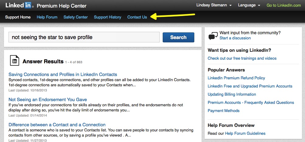 How to Find LinkedIn Help