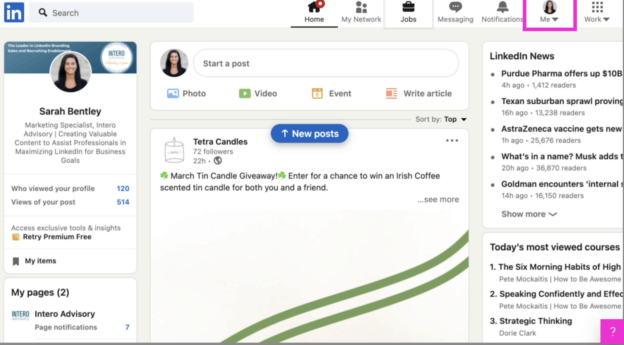 How to Share Your LinkedIn Profile