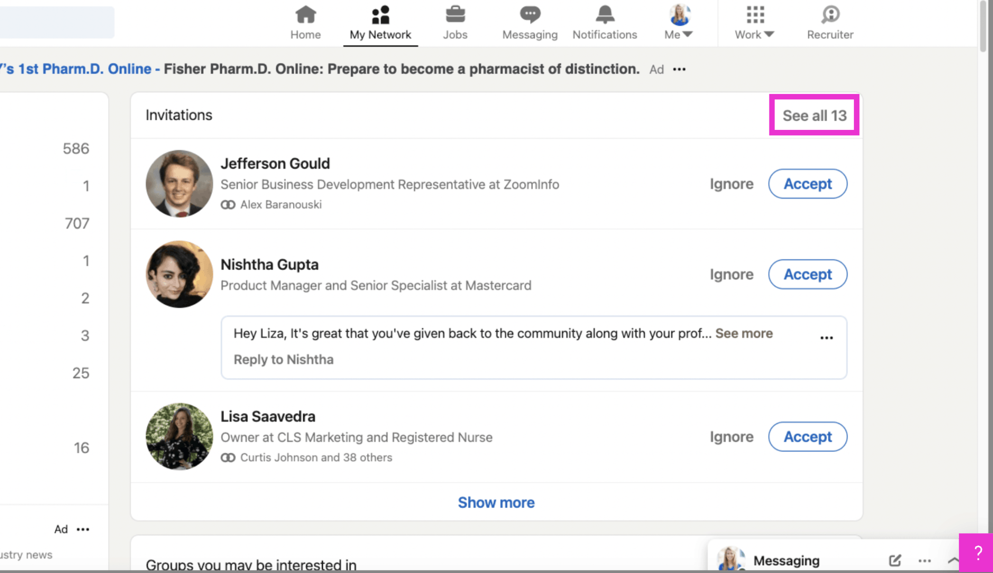 How to See Your Sent Invitations on LinkedIn