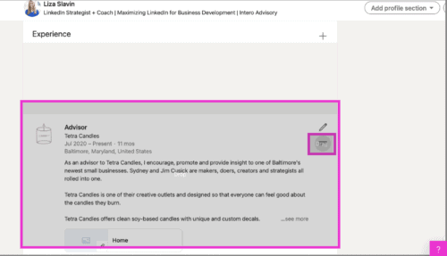 How to Reorder Your Experience Section on LinkedIn