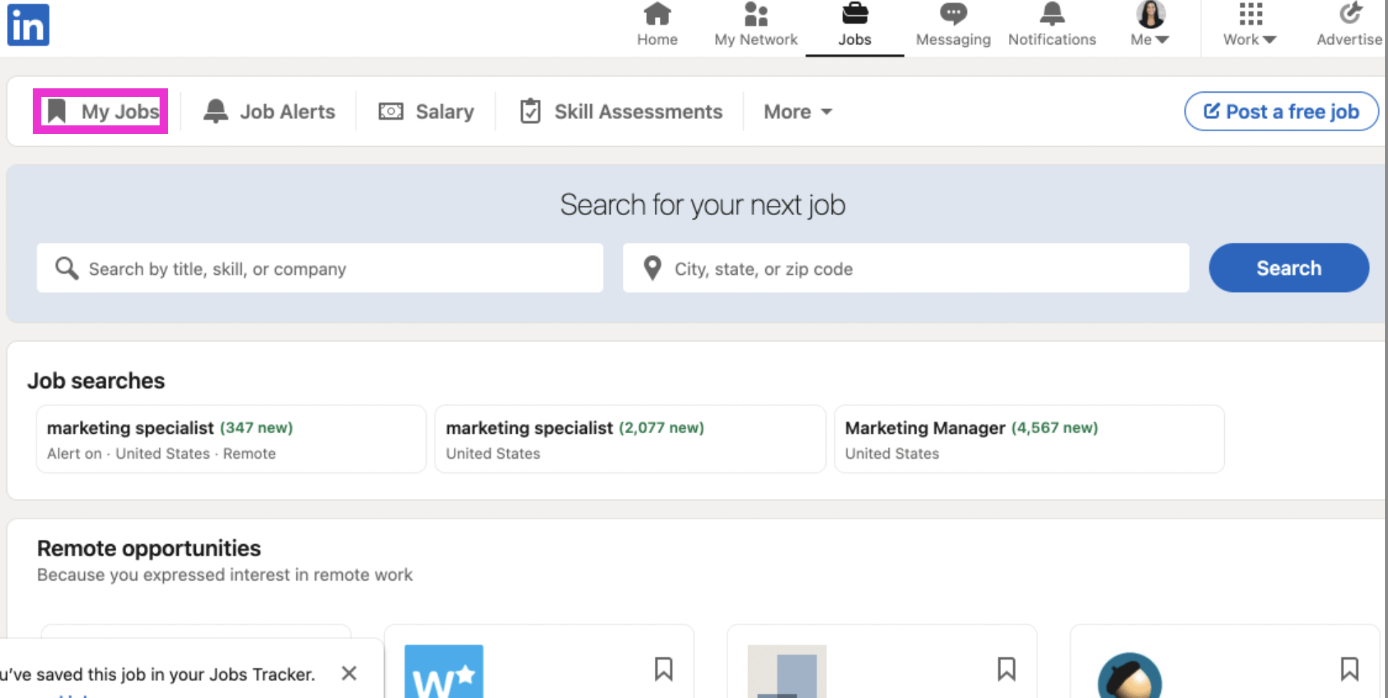 How to Apply for a Remote Job on LinkedIn