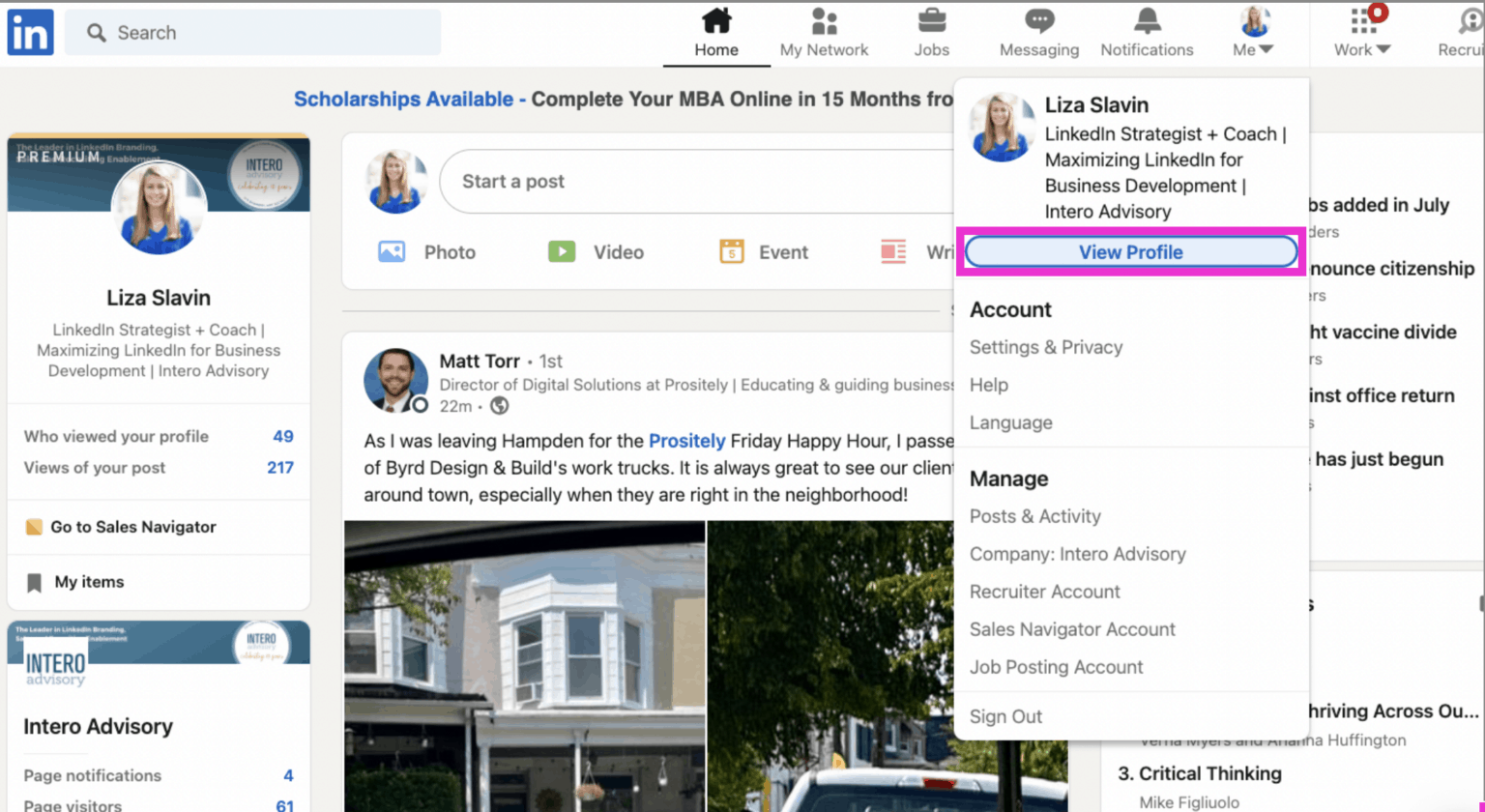 How to Download Your LinkedIn Profile as a PDF