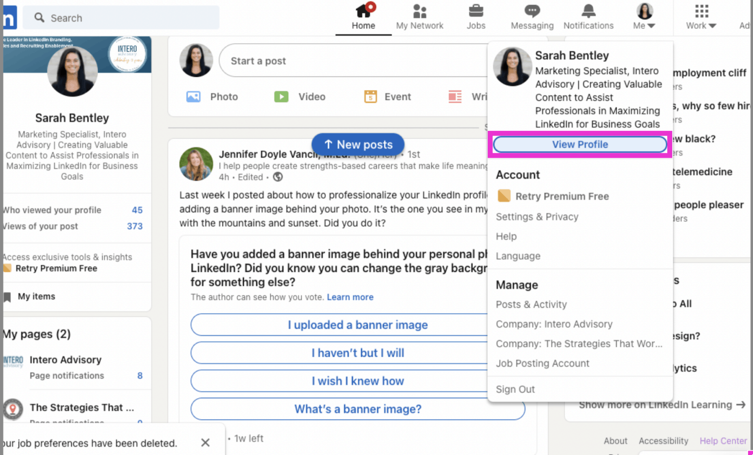 How to Add Job Preferences to Your LinkedIn Profile