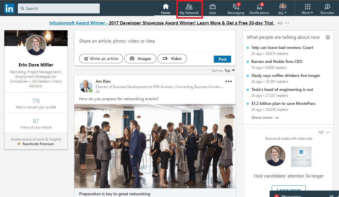 How to Build Your LinkedIn Network Through New Connections
