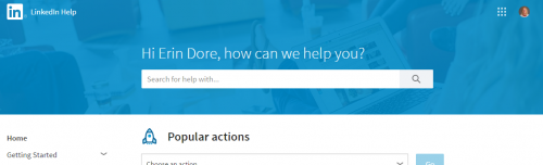How to Submit a LinkedIn Help Ticket